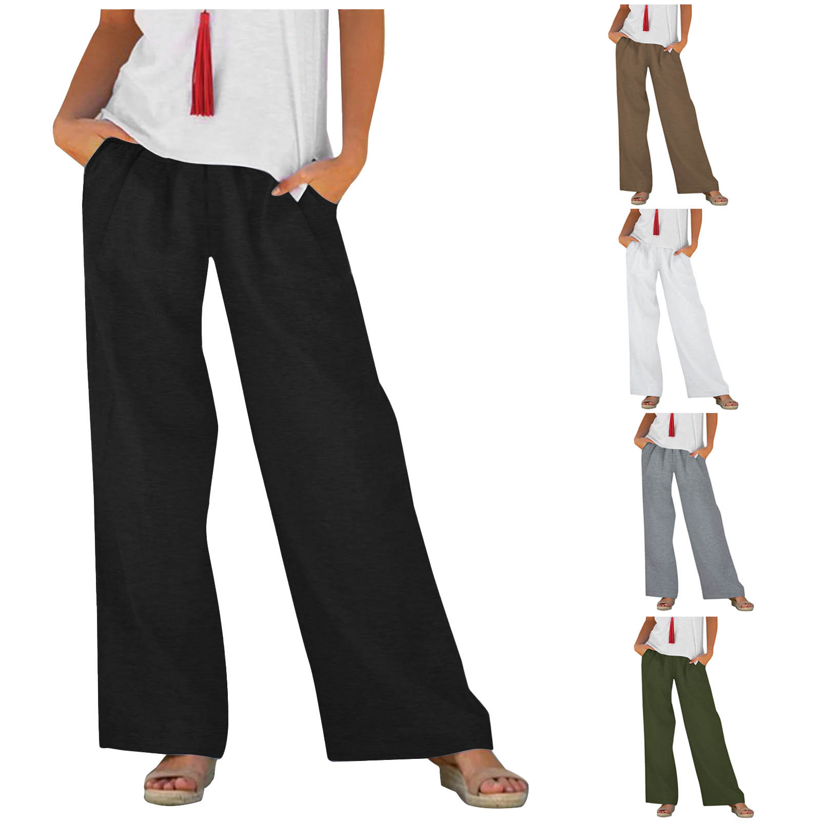 Ashirexll High Waisted Pants for Women, Winter Women Pants, Fashion ...