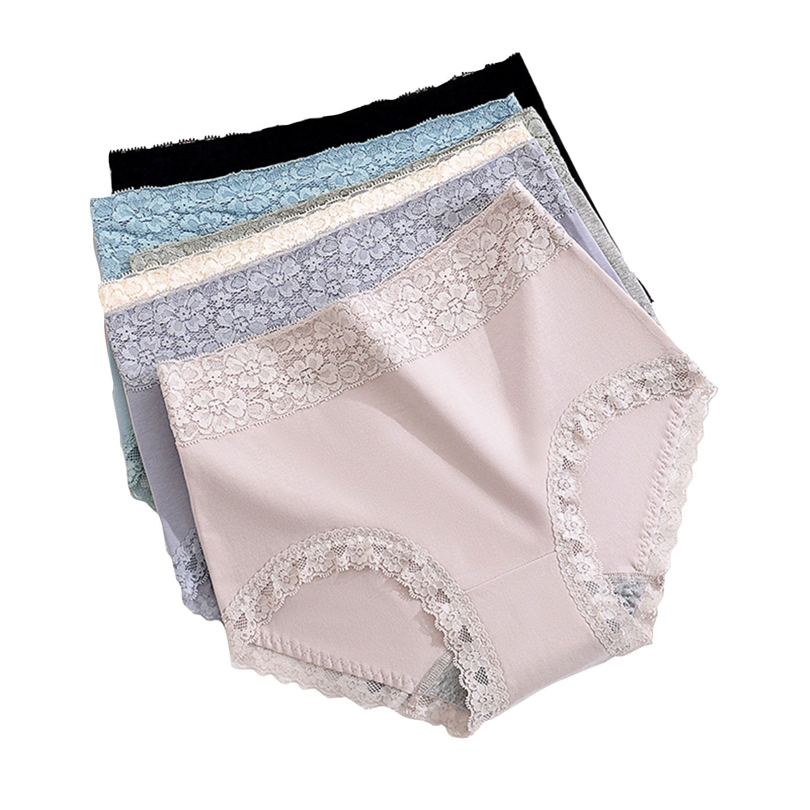 Ashirexll High Waisted Underwear for Women, Ladies Underwear Panties ...