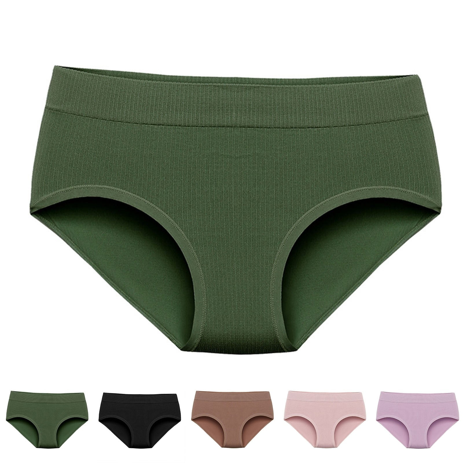 Ashirexll High Waisted Underwear for Women, Ladies Underwear Panties ...