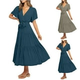 Ashirexll Long Dresses for Women, Flowy Dresses for Women, Elegant ...