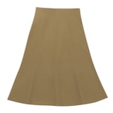 Ashirexll Long Skirts for Women Fashion Solid Color High Waist A-Line ...