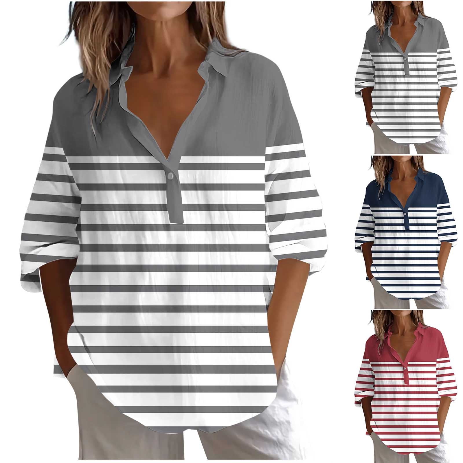 Ashirexll Long Sleeve Shirts for Women, Winter Tops for Women, Ladies ...