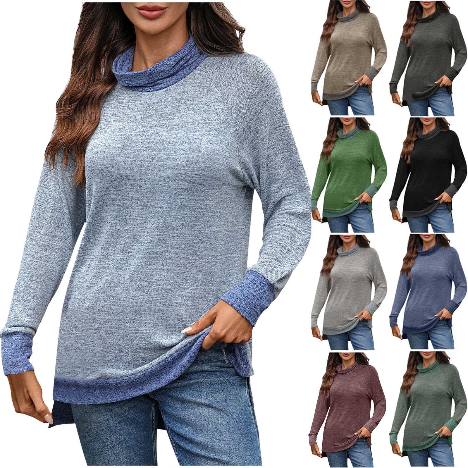 Ashirexll Long Sleeve Shirts for Women, Winter Tops for Women, Ladies ...