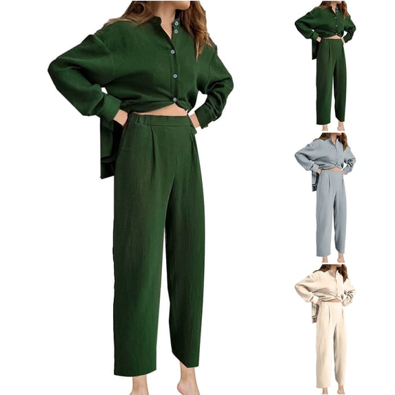 Ashirexll Outfits for Women, Two Piece Sets for Women, Casual Long ...