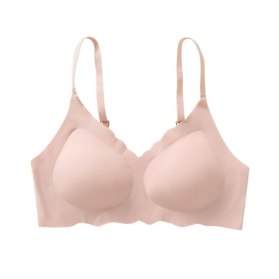 Ashirexll Plus Size Bras for Women, Bras for Women No Underwire, Solid ...