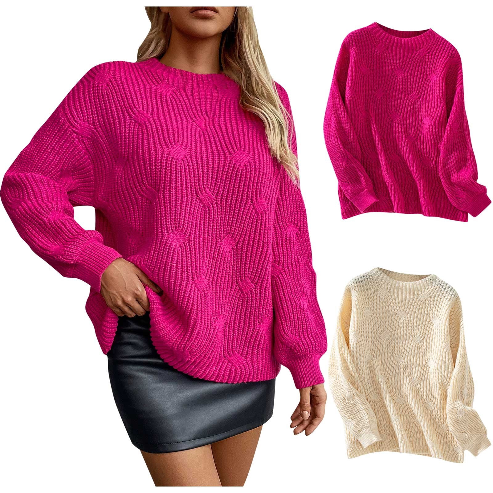 Ashirexll Pullover Sweaters for Women, Winter Sweaters for Women, Women ...