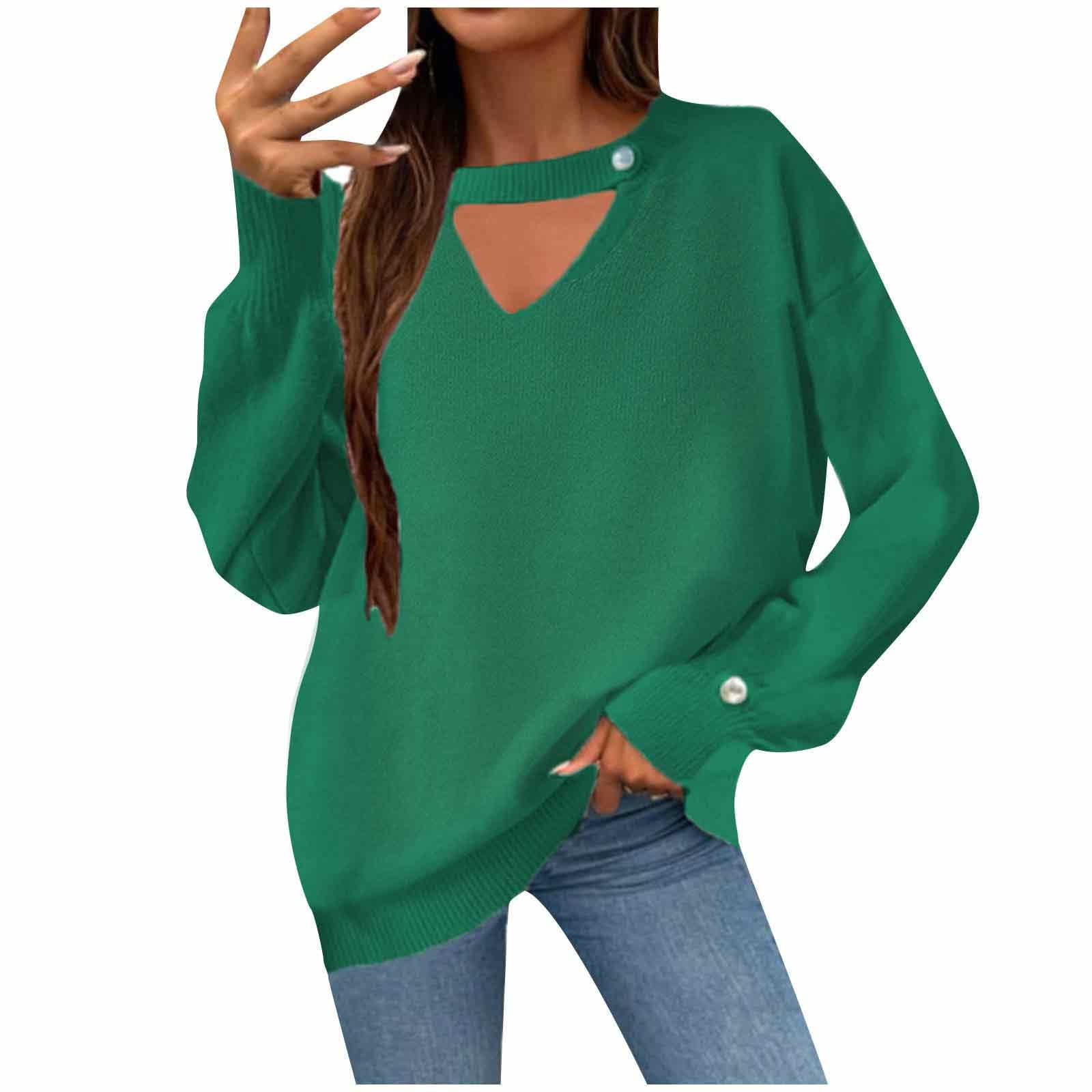 Ashirexll Pullover Sweaters for Women Winter Sweaters Comfortable ...
