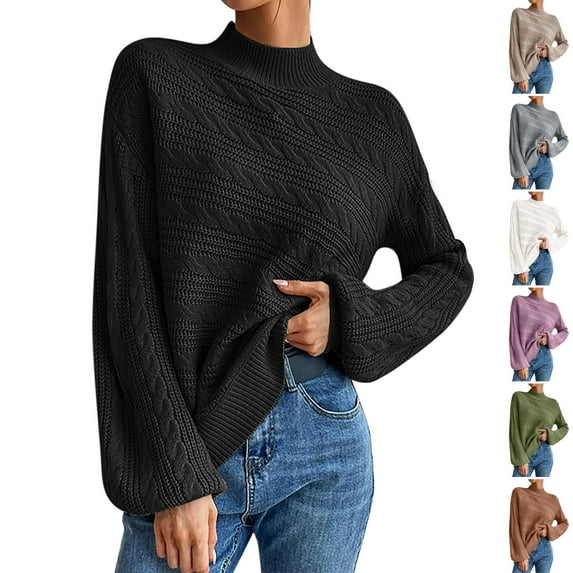 Ashirexll Pullover Sweaters for Women, Winter Sweaters for Women, Women ...