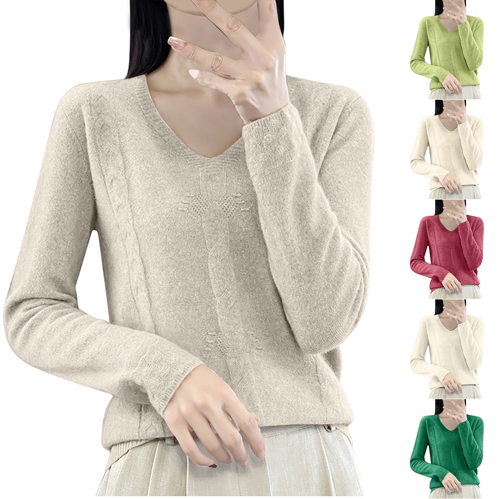 Ashirexll Pullover Sweaters for Women, Winter Sweaters for Women ...