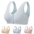 Ashirexll Push Up Bra, Plus Size Bras for Women, Breathable Front ...
