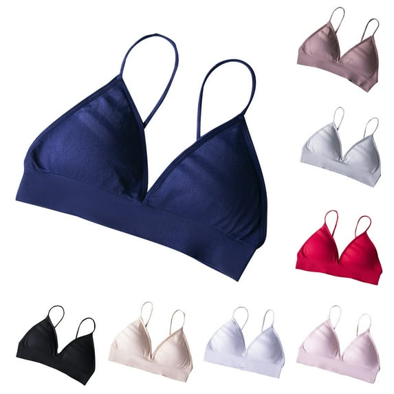 Ashirexll Sports Bras for Women Large Bust, Wireless Bras for Women ...