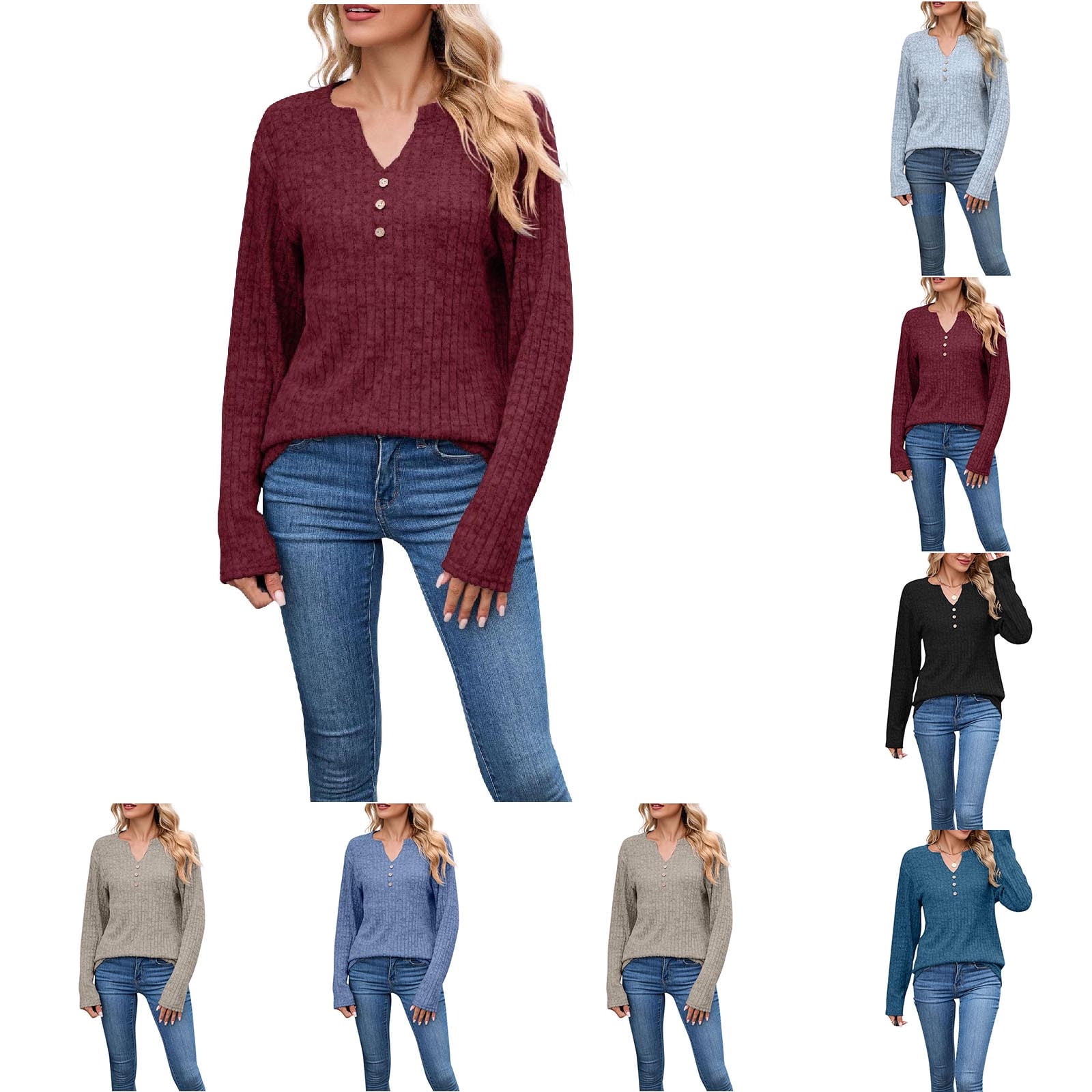 Ashirexll Sweaters for Women Trendy, Pullover Sweaters for Women ...