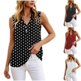 Ashirexll Tops for Women Trendy Front Button for Spring and Summer ...