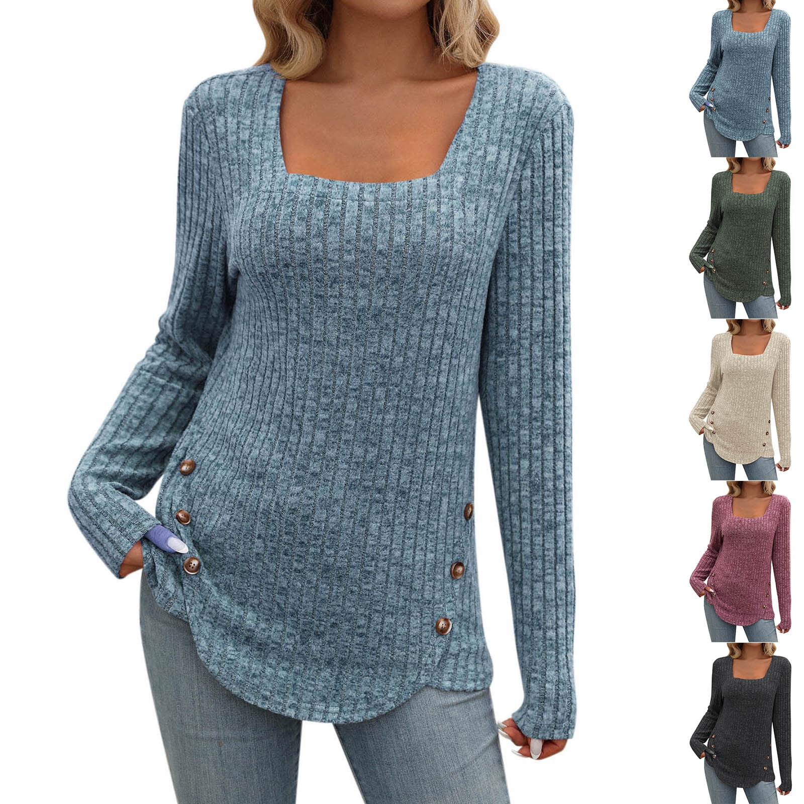 Ashirexll Winter Sweaters Pullover Sweaters for Women Fashion Winter ...