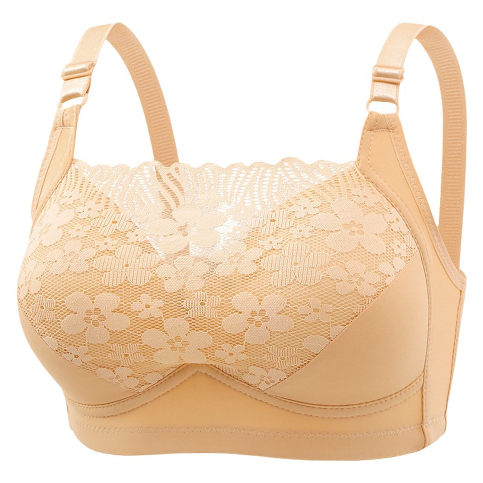 Ashirexll Women's Bras, Wireless Bras for Women, Plus Size Everyday ...