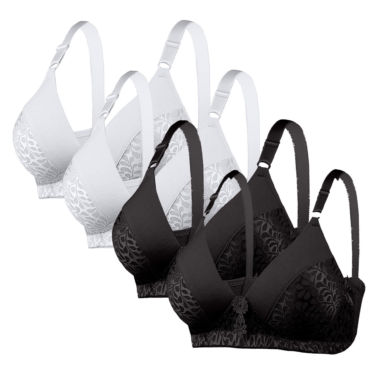 Ashirexll Women's Bras Summer Clearance, Wireless Bras for Women, Plus ...