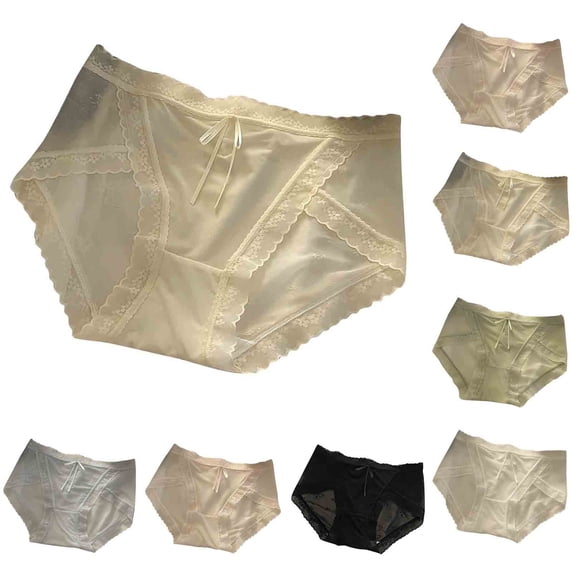 Ashirexll Womens Cotton Underwear, Plus Size Underwear for Women, Large ...