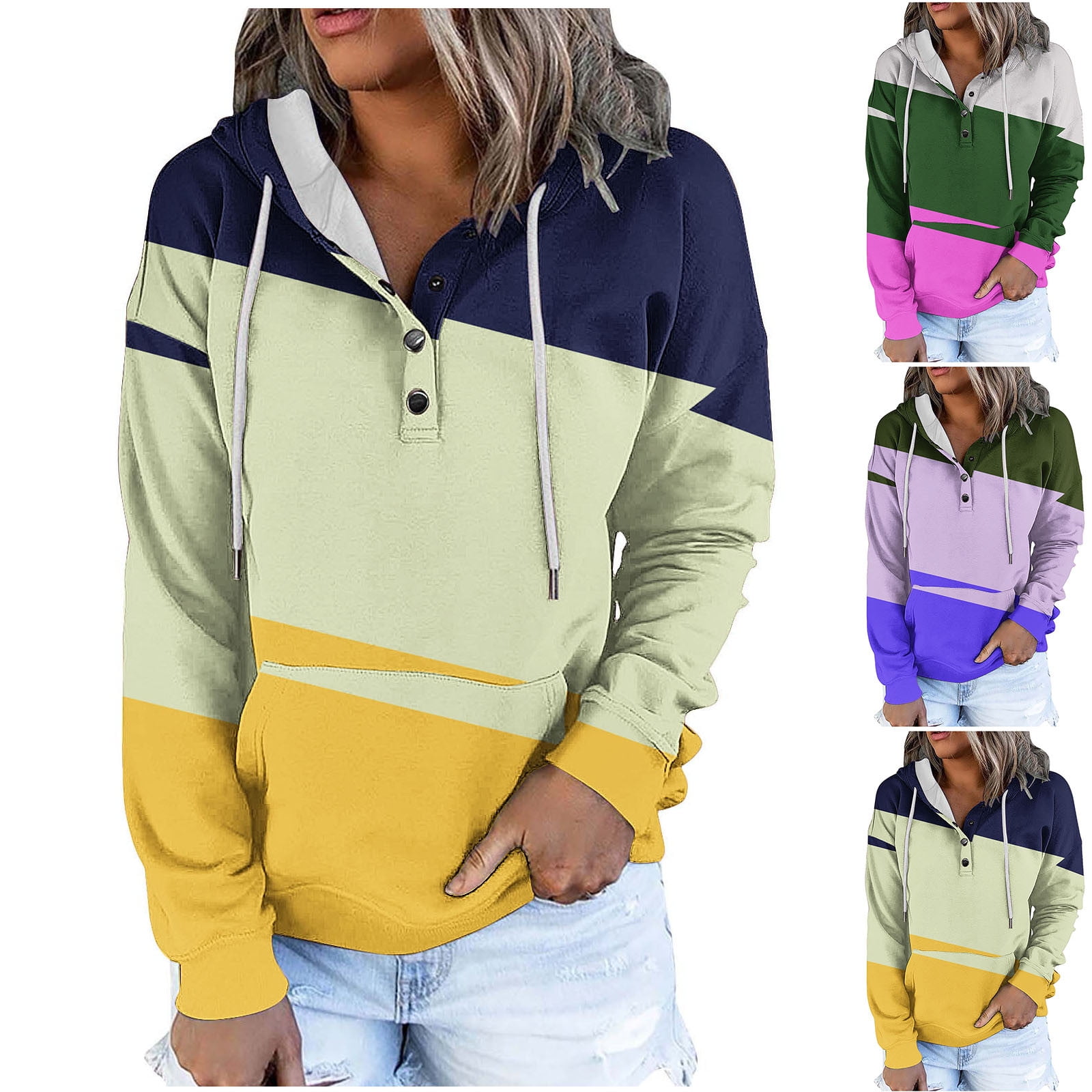 Ashirexll Womens Hoodies, Oversized Hoodies for Women, Ladies' Casual ...