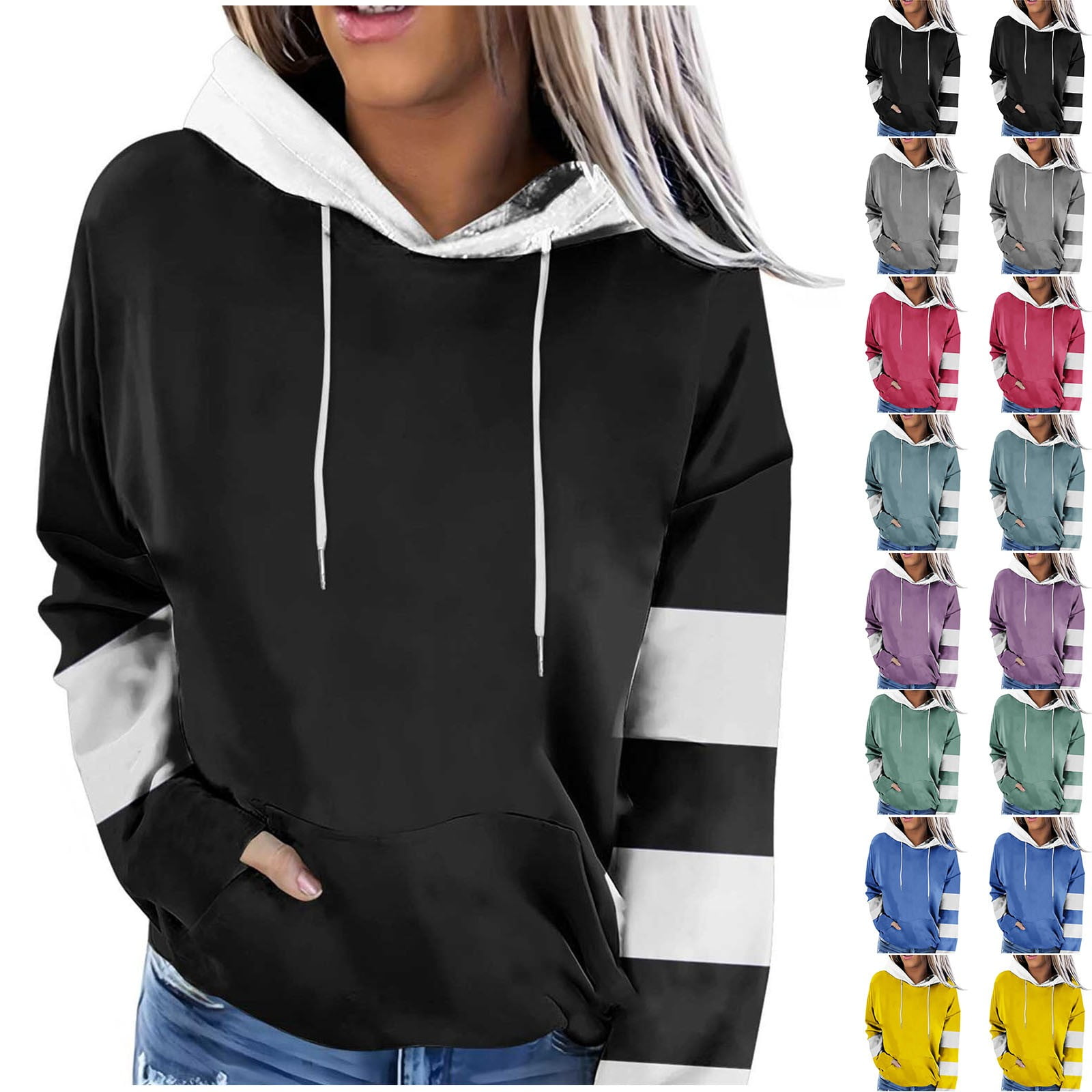 Ashirexll Womens Hoodies, Oversized Hoodies for Women, Ladies' Winter ...