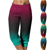 Ashirexll Womens Summer Pants, Casual Pants for Women, Fashion Gradient ...