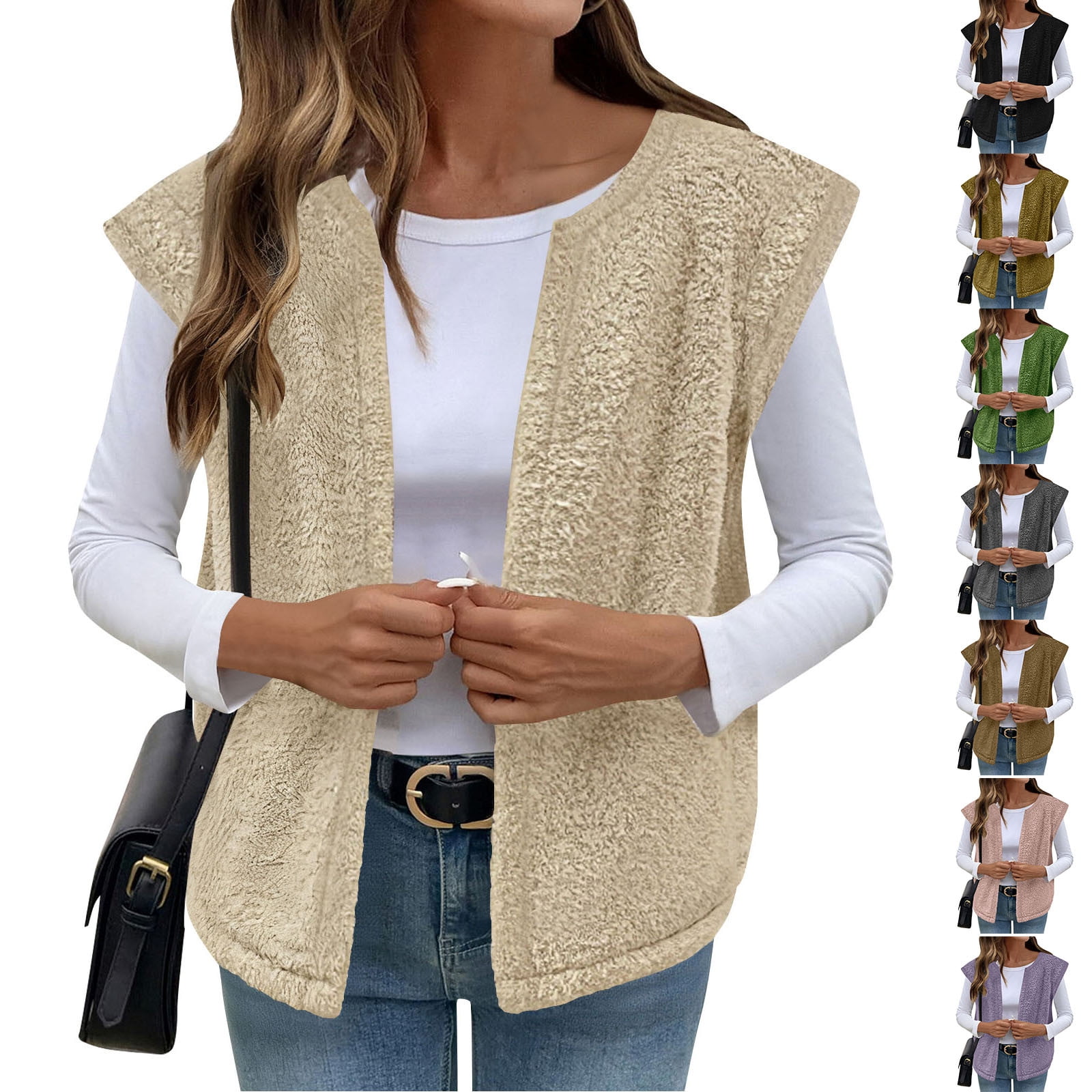 Ashirexll Womens Vests Outerwear, Womens Winter Coats, Ladies Winter ...