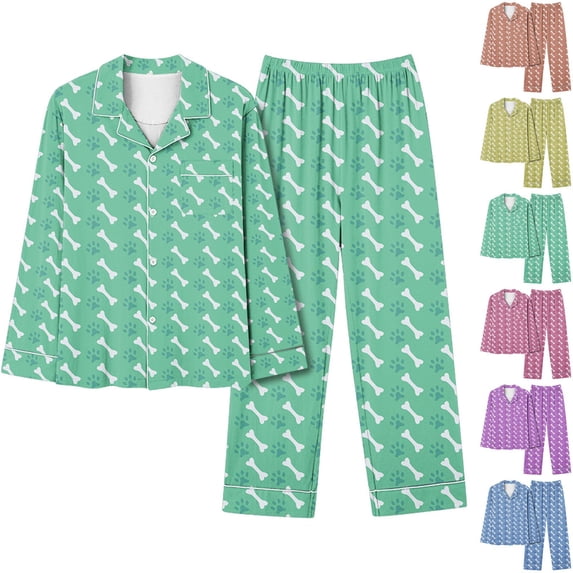 Ashirexll Womens Winter Sets, Fuzzy Pajamas for Women, Home Pocket ...