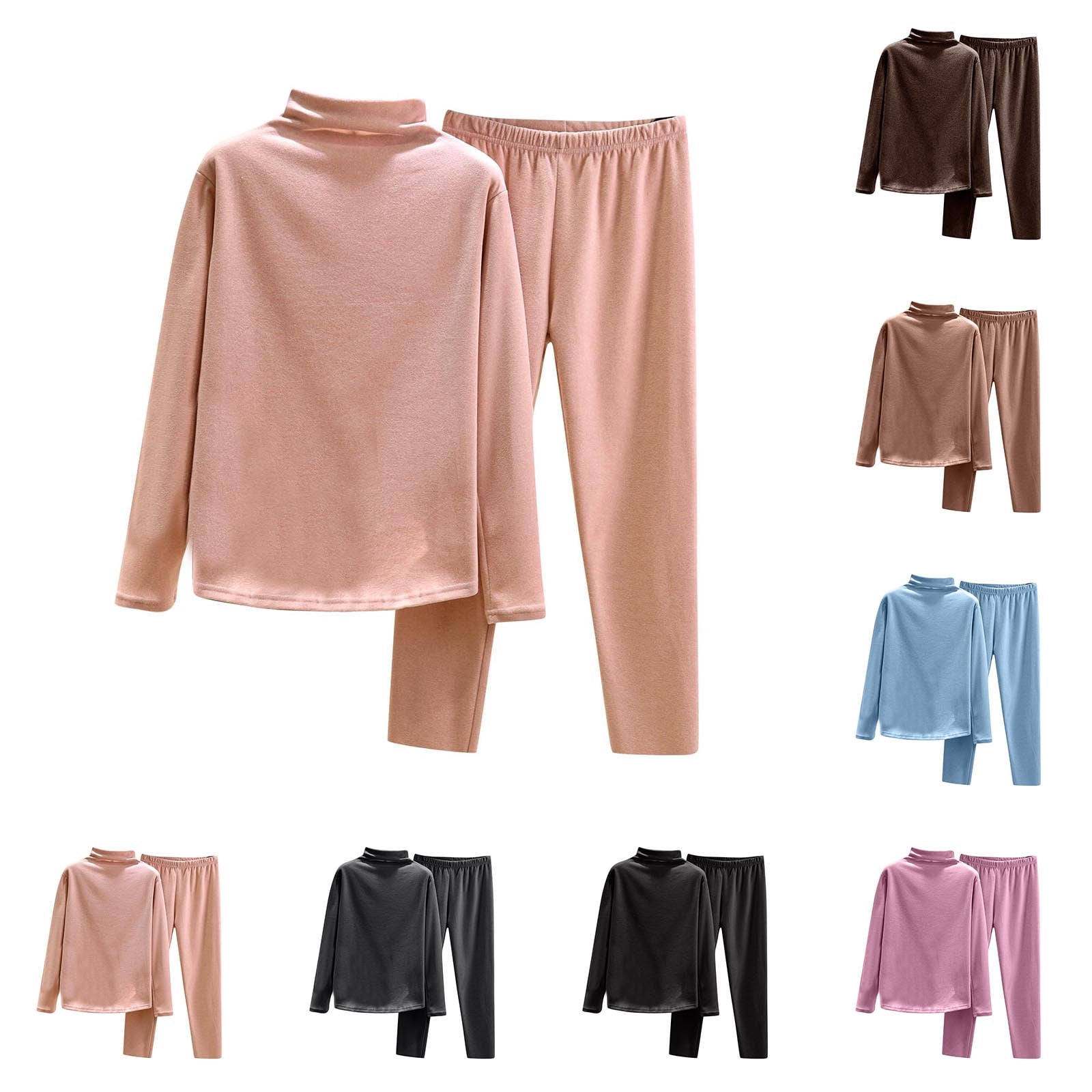 Ashirexll Womens Winter Sets Outfits for Ladies Fashion Fleece Half ...