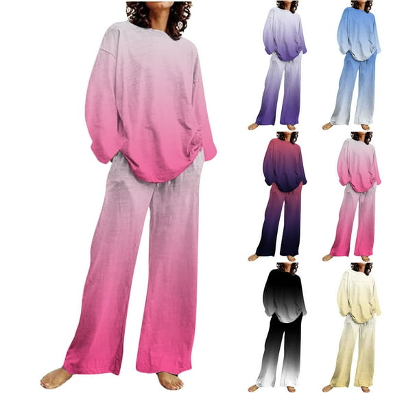 Ashirexll Womens Winter Sets, Outfits for Women, Fashion Printed Long ...