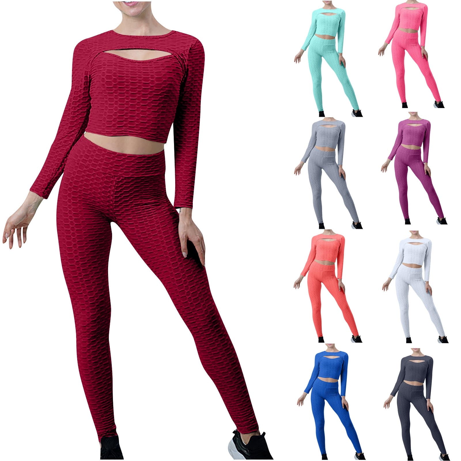 Ashirexll Womens Winter Sets, Outfits for Women, Printed Contrast ...