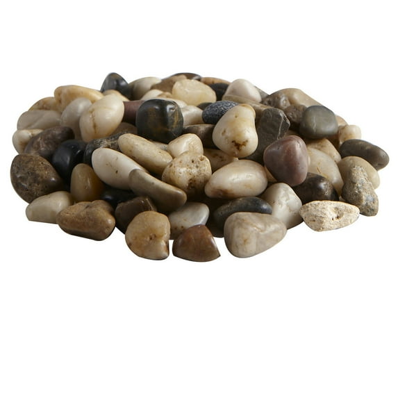 Ashland, Mini River Pebbles, 5 lb, Assorted Gravel Rock for Landscaping ...
