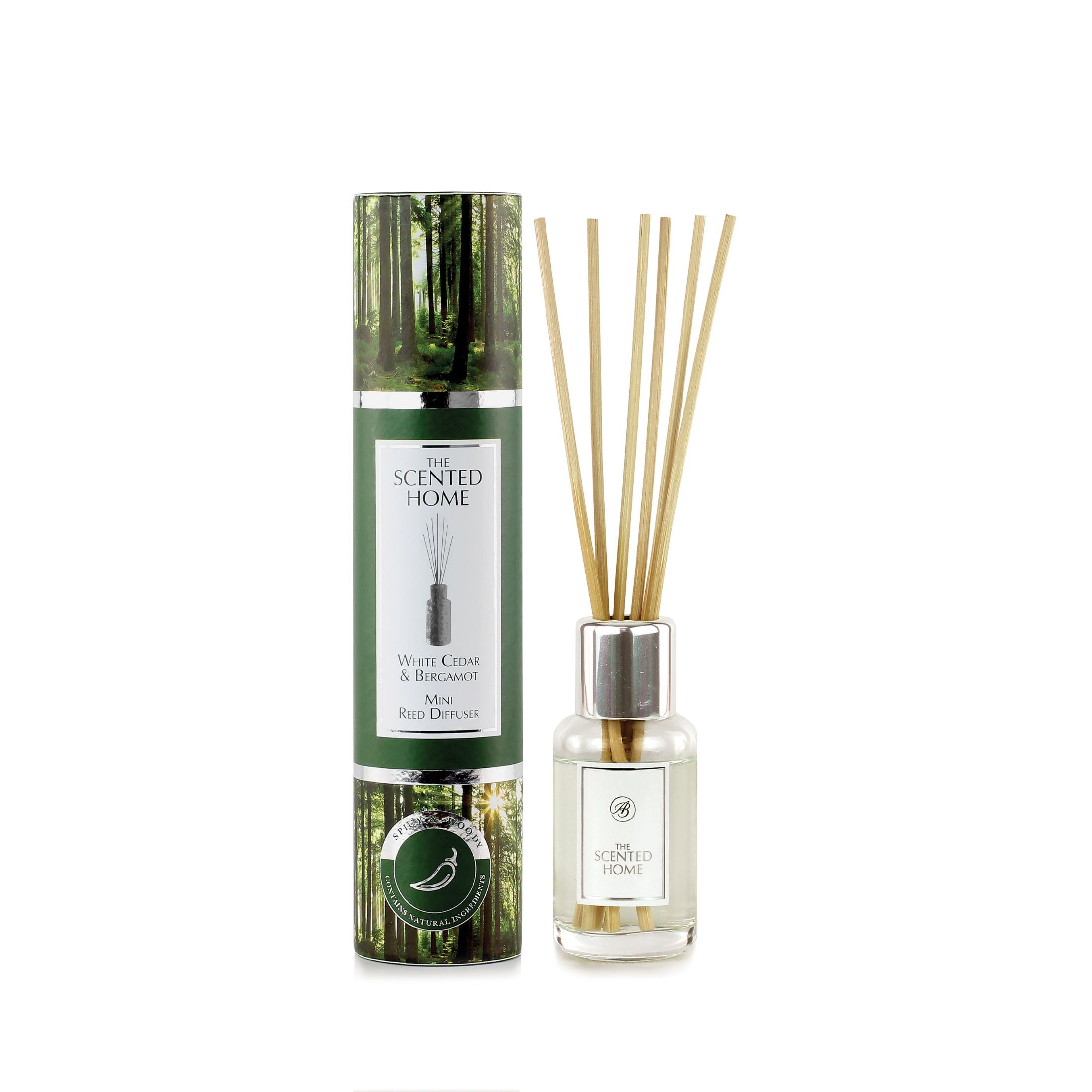 Ashleigh & Burwood Mini Reed Diffuser for The Home 1.7oz (50ml) White ...