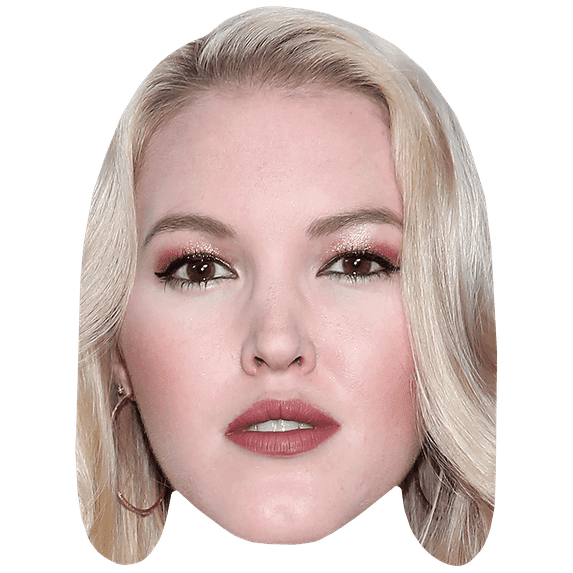 Ashley Campbell (Blonde) Big Head. Larger than life mask. - Walmart.com
