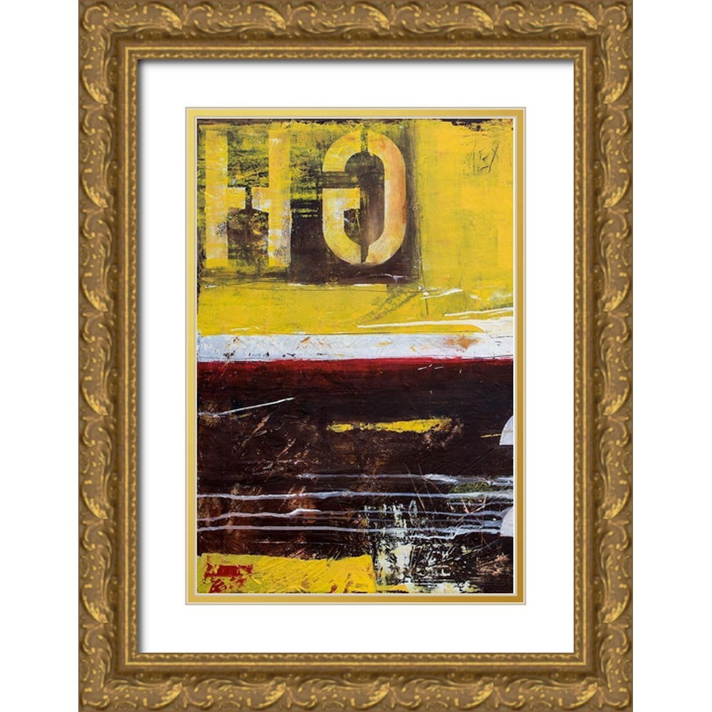 Ashley, Erin 11x14 Gold Ornate Wood Framed with Double Matting Museum Art Print Titled ...