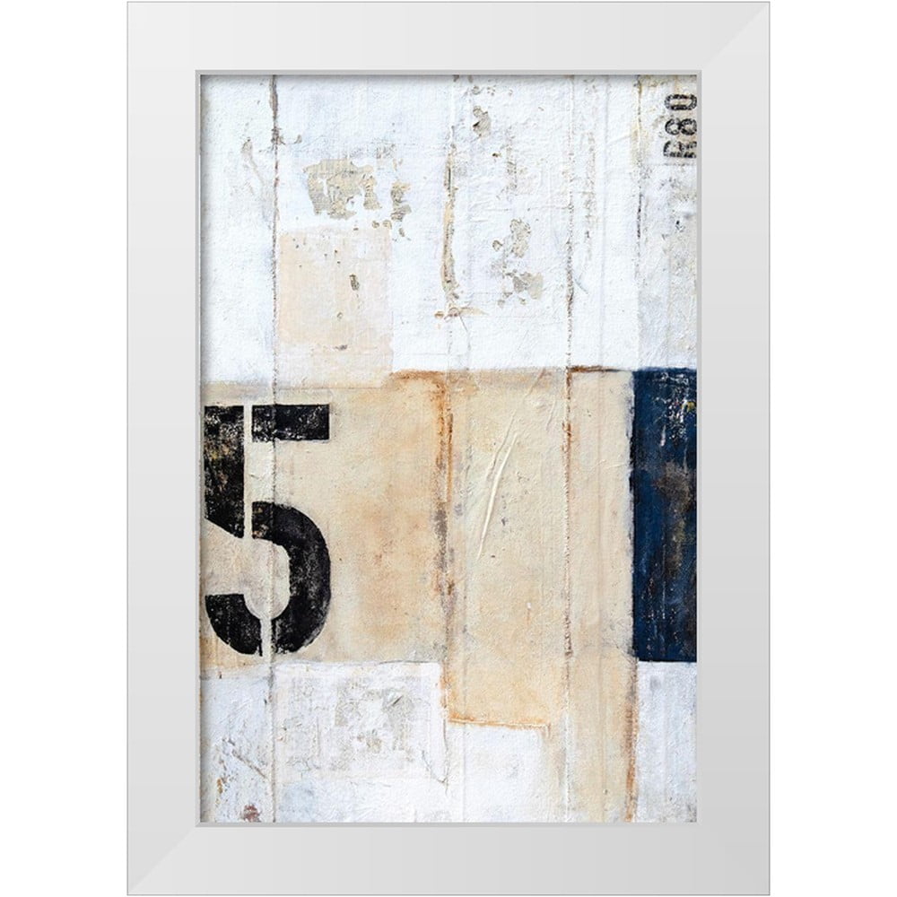 Ashley, Erin 11x14 White Modern Wood Framed Museum Art Print Titled ...