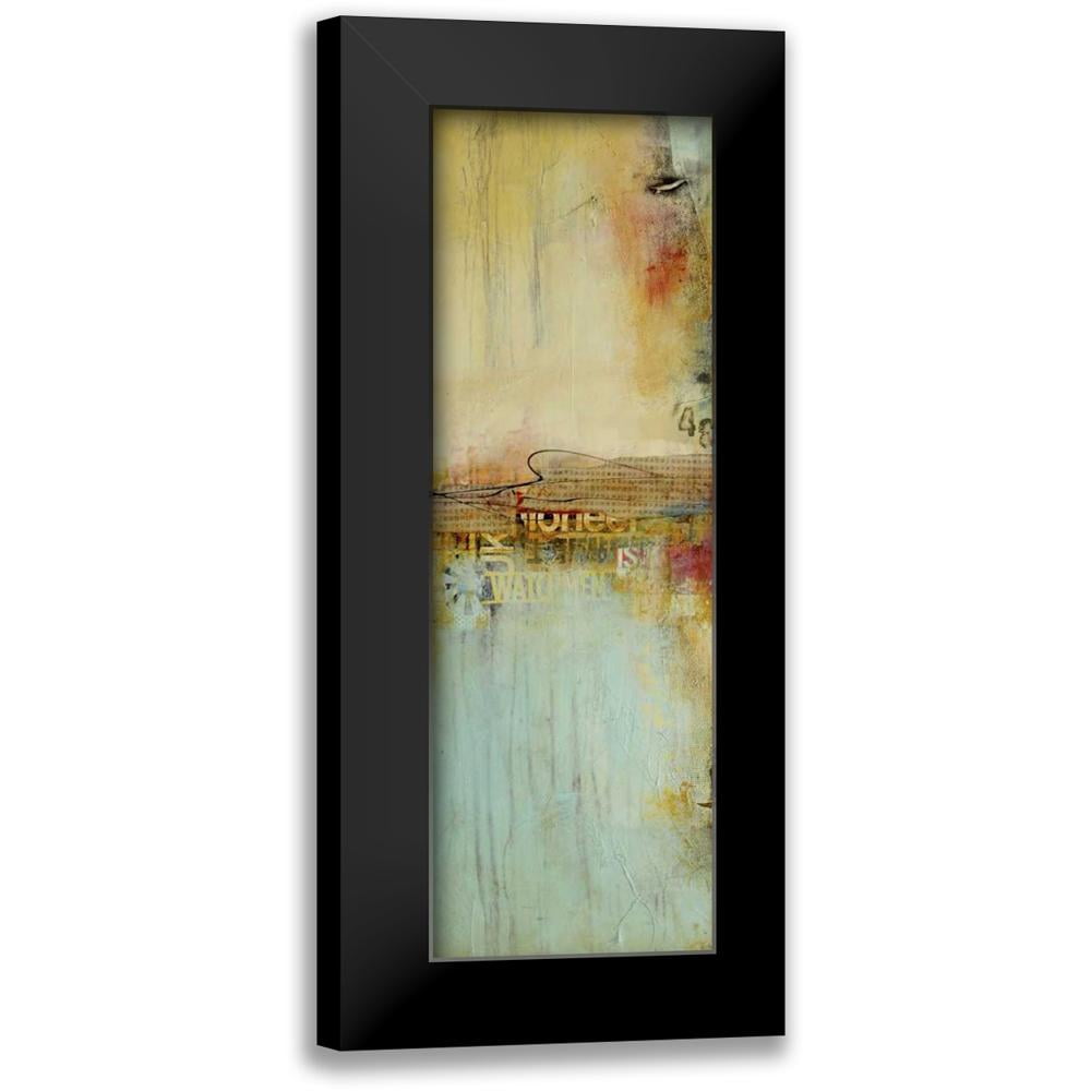 Ashley, Erin 11x24 Black Modern Framed Museum Art Print Titled - Eastside Story II - Walmart.com