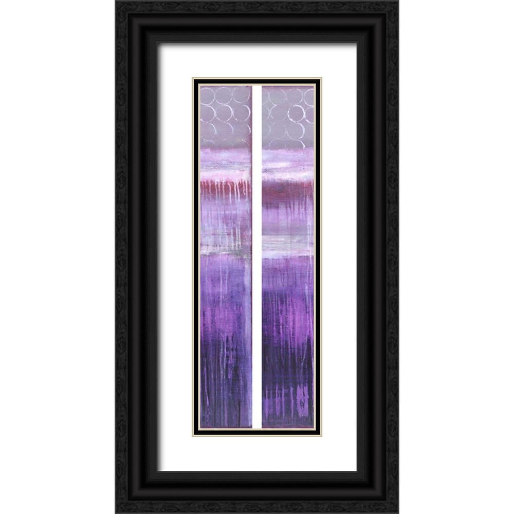 Ashley, Erin 11x24 Black Ornate Wood Framed with Double Matting Museum Art Print Titled - 2-Up ...