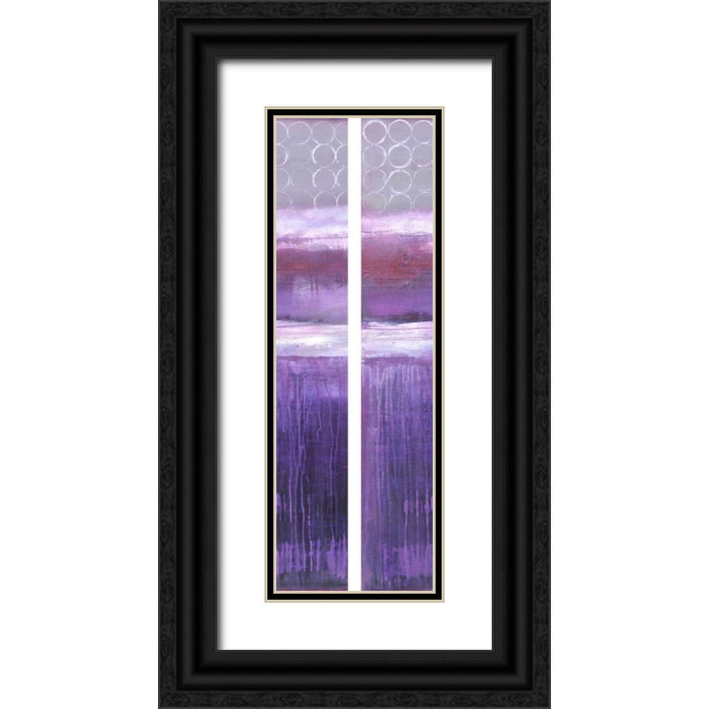 Ashley, Erin 11x24 Black Ornate Wood Framed with Double Matting Museum Art Print Titled - 2-Up ...