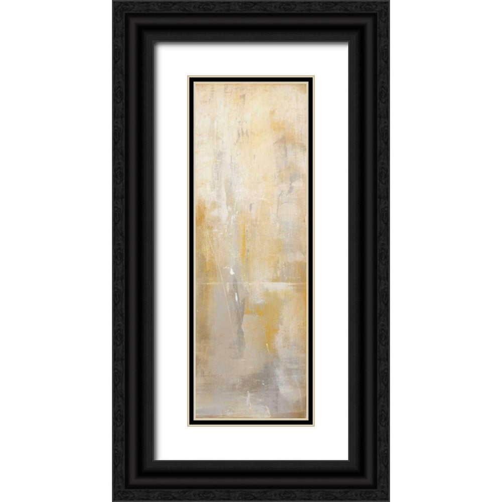 Ashley, Erin 11x24 Black Ornate Wood Framed with Double Matting Museum Art Print Titled ...