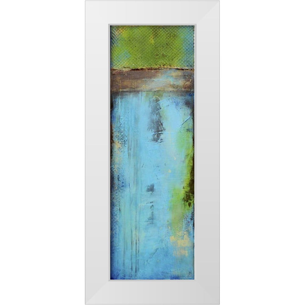 Ashley, Erin 11x24 White Modern Wood Framed Museum Art Print Titled ...