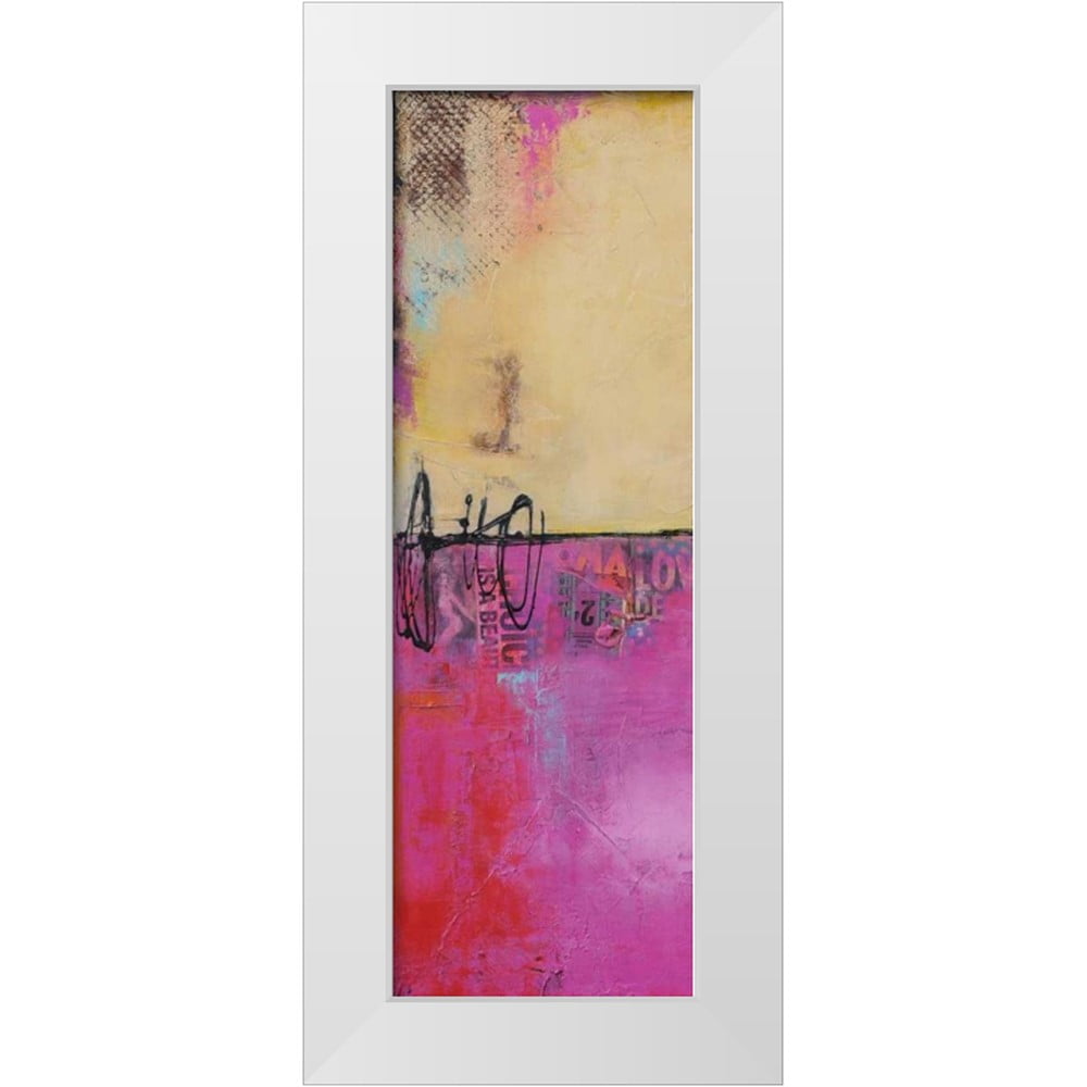 Ashley, Erin 13x32 White Modern Wood Framed Museum Art Print Titled - 2 ...