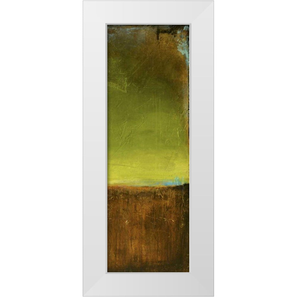 Ashley, Erin 13x32 White Modern Wood Framed Museum Art Print Titled ...