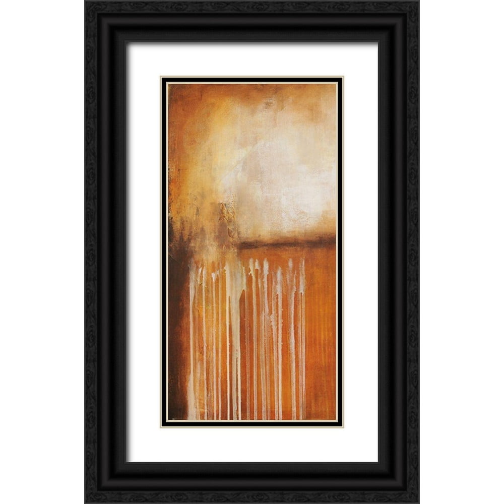 Ashley, Erin 14x24 Black Ornate Wood Framed with Double Matting Museum Art Print Titled ...