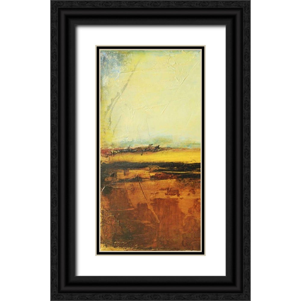 Ashley, Erin 14x24 Black Ornate Wood Framed with Double Matting Museum Art Print Titled - Noon I ...