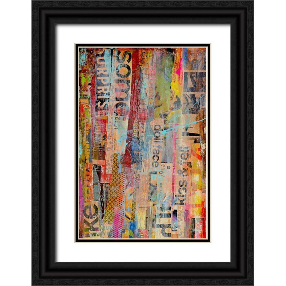 Ashley, Erin 17x24 Black Ornate Wood Framed with Double Matting Museum Art Print Titled - Metro ...