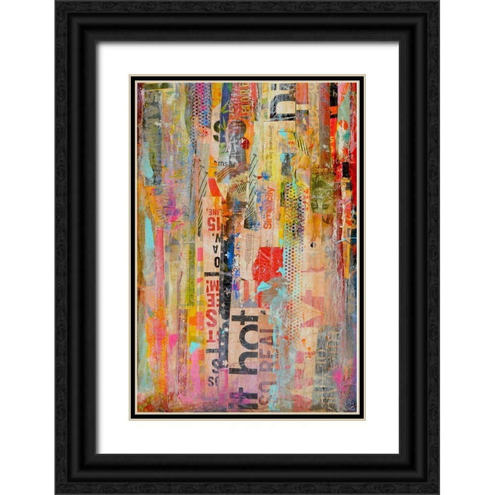Ashley, Erin 17x24 Black Ornate Wood Framed with Double Matting Museum Art Print Titled - Metro ...