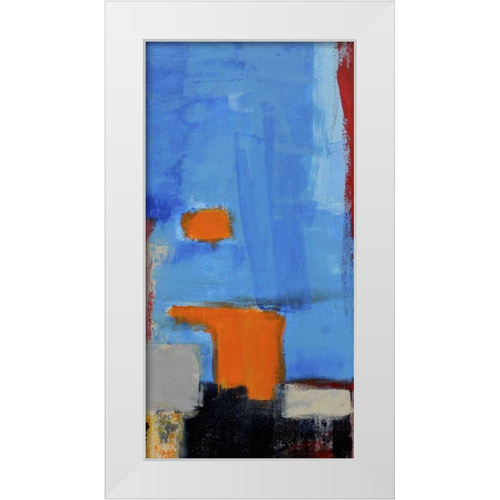 Ashley, Erin 18x32 White Modern Wood Framed Museum Art Print Titled ...