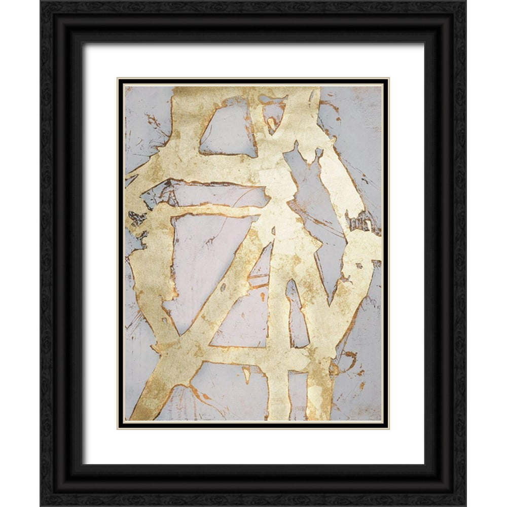 Ashley, Erin 19x24 Black Ornate Wood Framed with Double Matting Museum ...