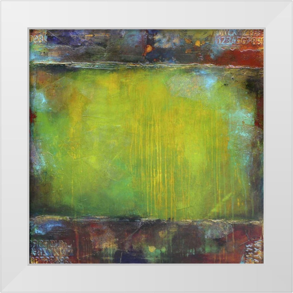 Ashley, Erin 20x20 White Modern Wood Framed Museum Art Print Titled ...