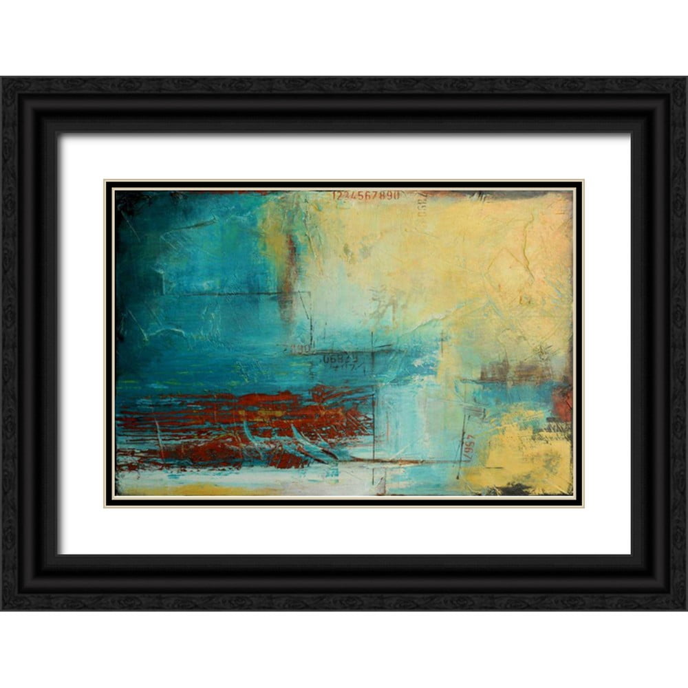 Ashley, Erin 24x17 Black Ornate Wood Framed with Double Matting Museum Art Print Titled ...