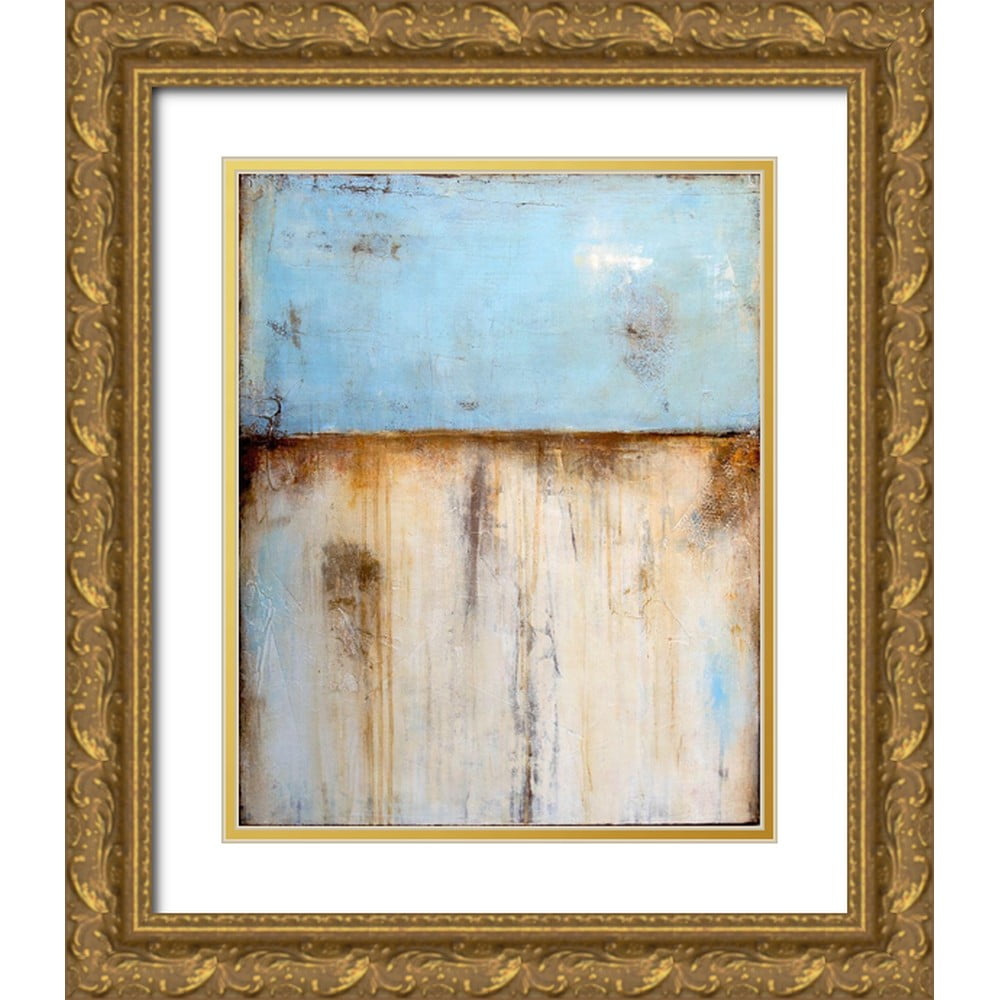 Ashley, Erin 26x32 Gold Ornate Wood Framed with Double Matting Museum ...